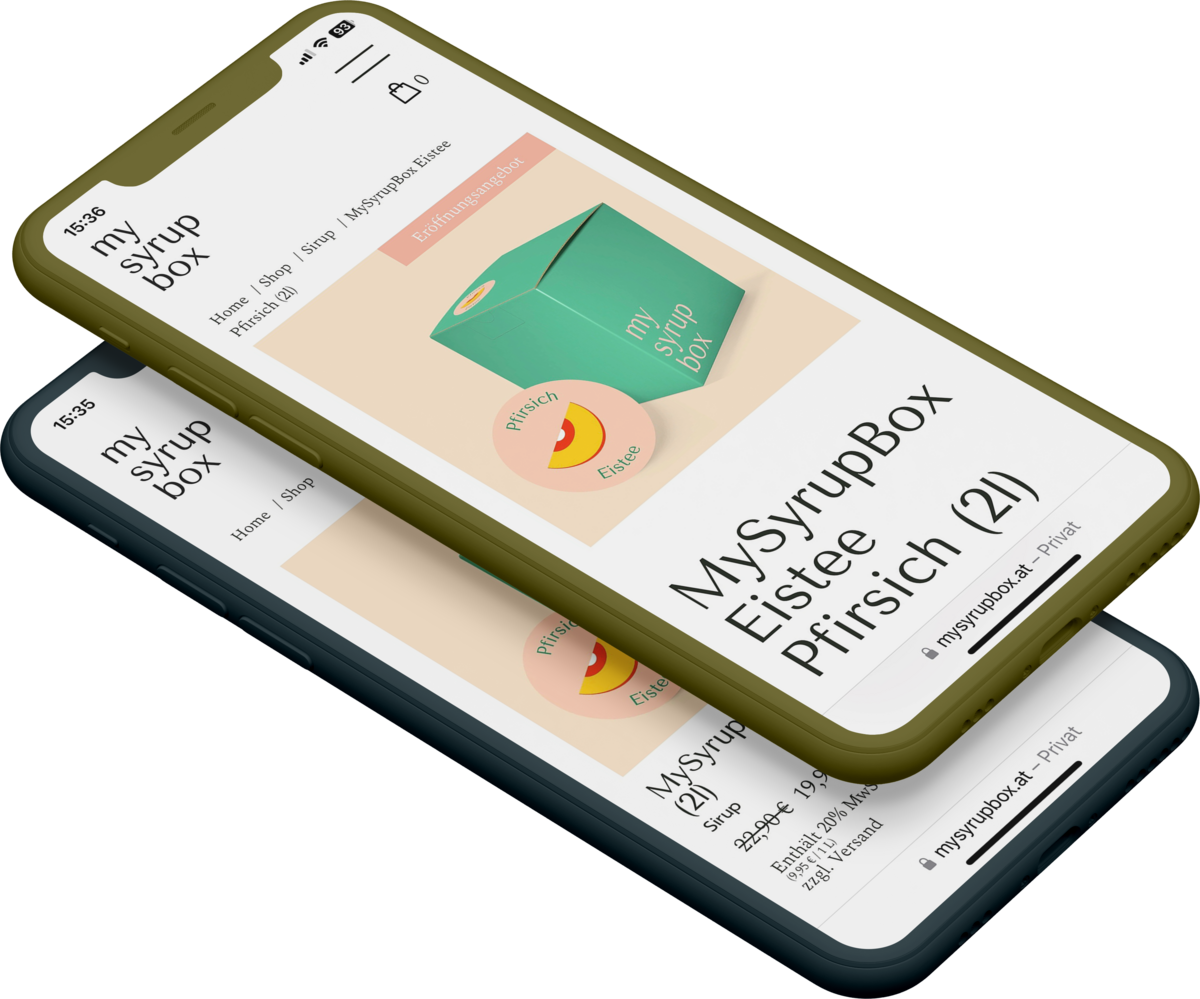 Inetservice: MySyrupBox - Online Shop