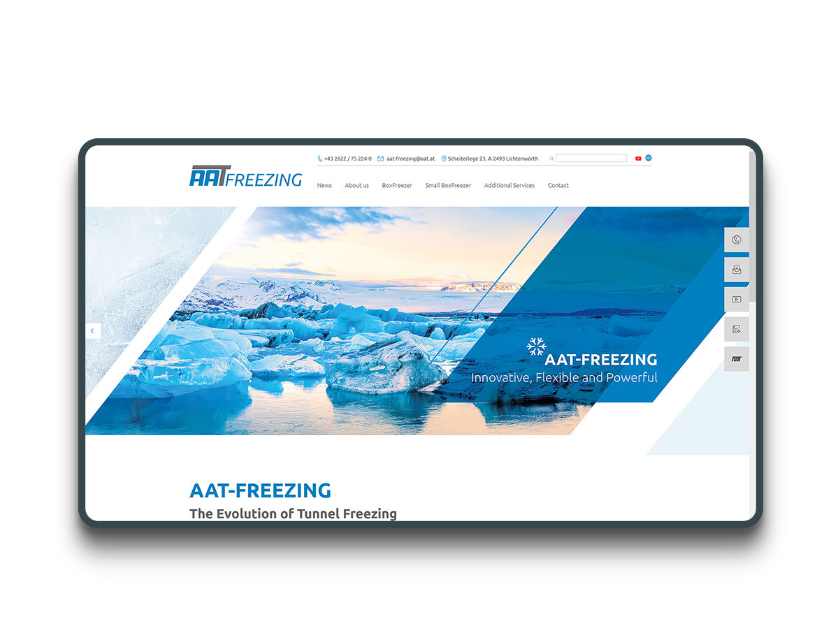 Inetservice: AAT-FREEZING Website