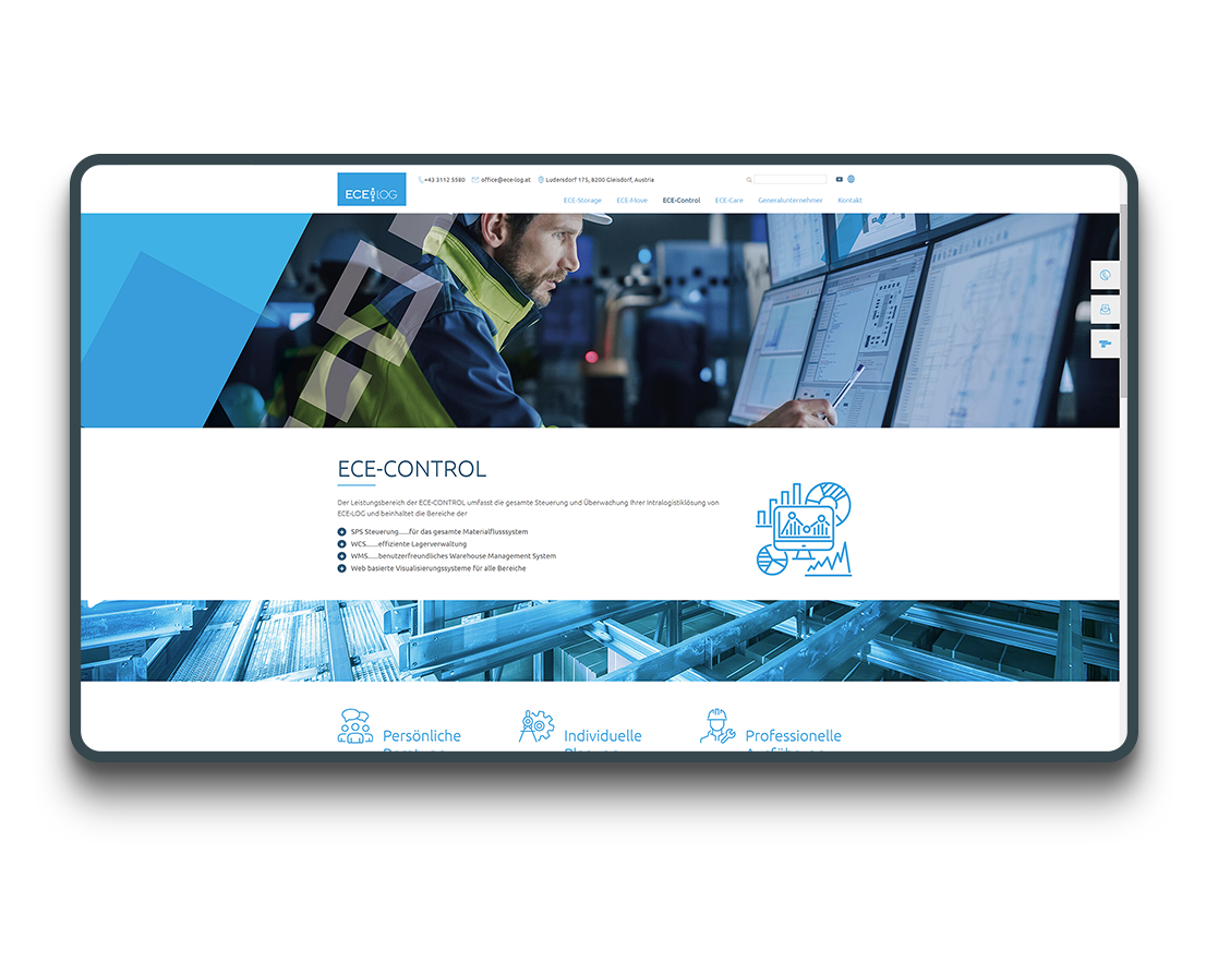 Inetservice: ECE-LOG Website